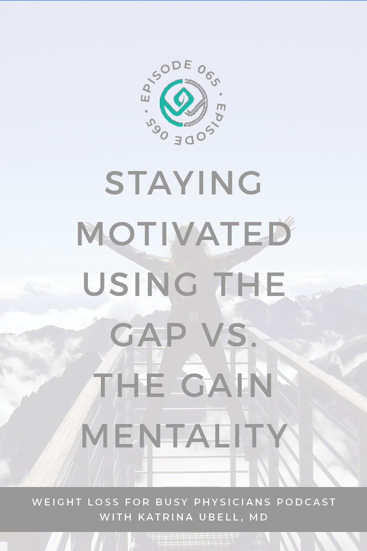 Ep #65: Staying Motivated Using the Gap vs. the Gain Mentality ...
